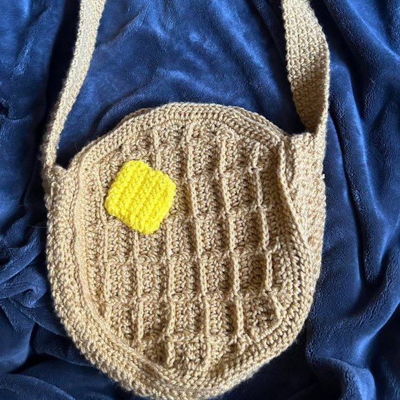 Bags | Waffle Crochet Bag | Poshmark